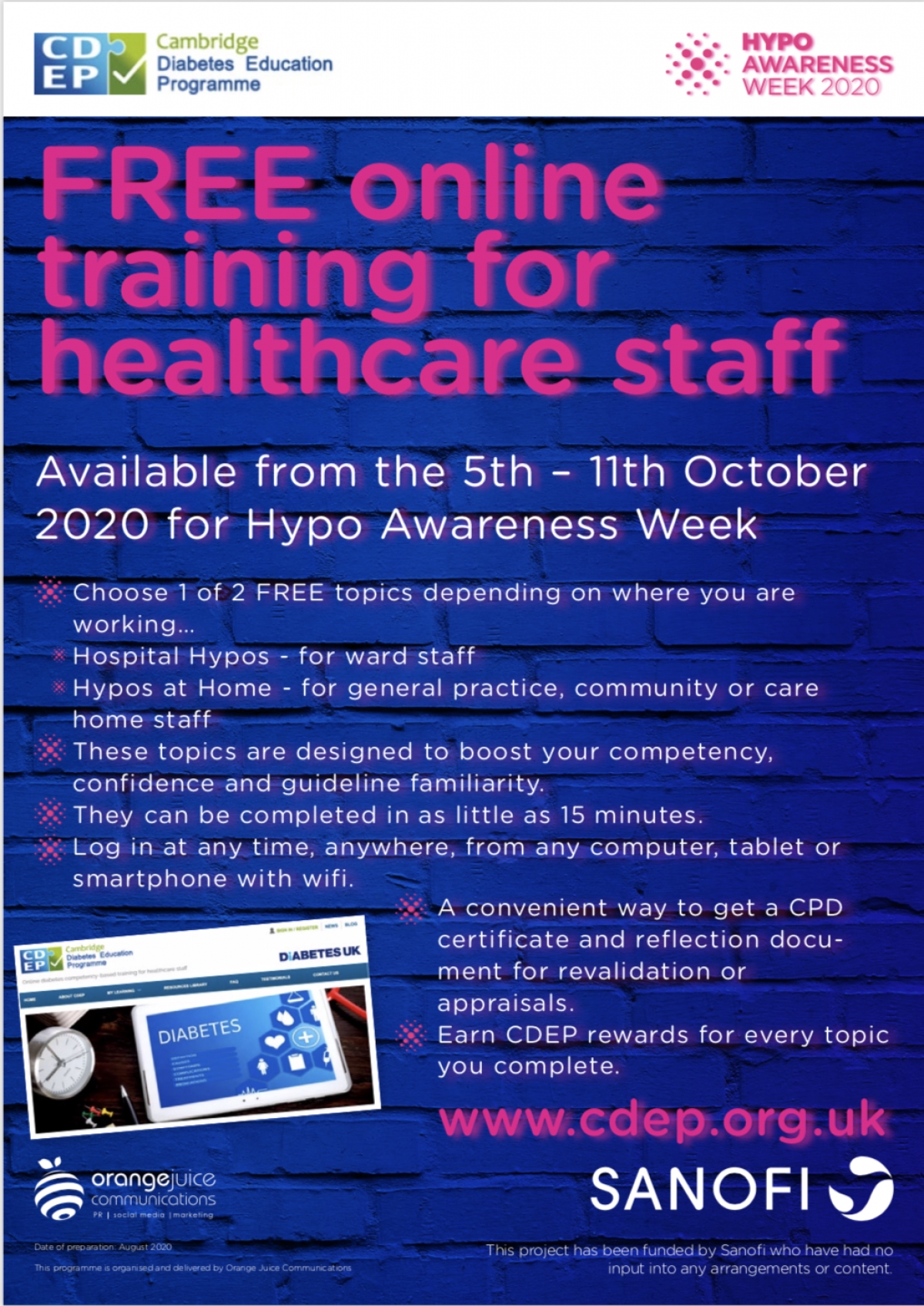 Hypo Awareness Week 2020: 5th - 11th October | News | Cambridge ...