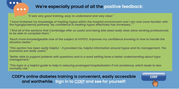 Hypo Awareness Week was a HUGE success! | News | Cambridge Diabetes ...